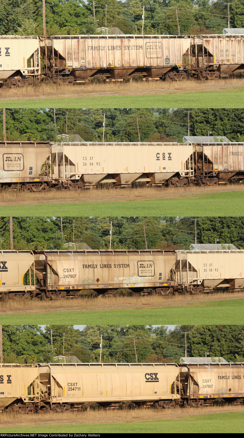 CSX hoppers